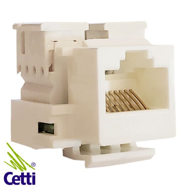 Conector RJ45 CAT 5e Fêmea Mega Polo IMI7101-MF - Cetti Materiais Elétricos