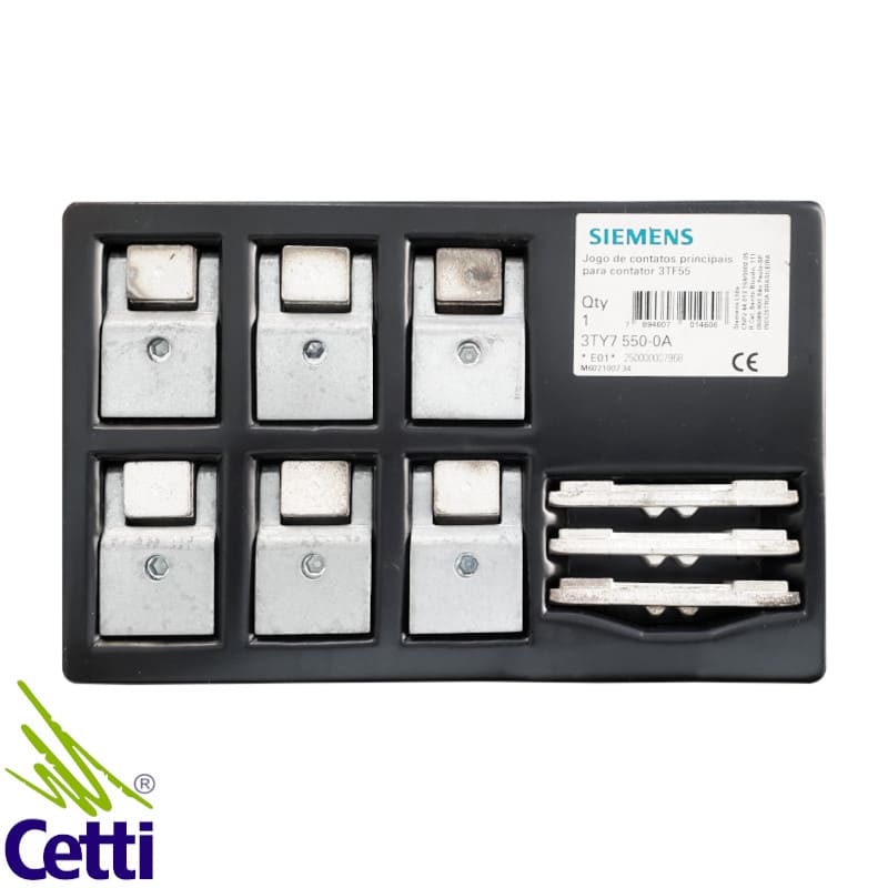 Jogo de Contato para Contatores 3TF55 Siemens 3TY7 550-OA - Cetti ...